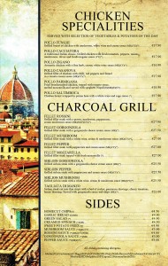Our Menu | Italian Restaurant Cork Ristorante Rossini